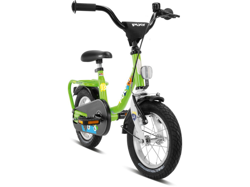 PUKY 12 inch Kinderfiets Steel 12 - Groen/Wit (4115)